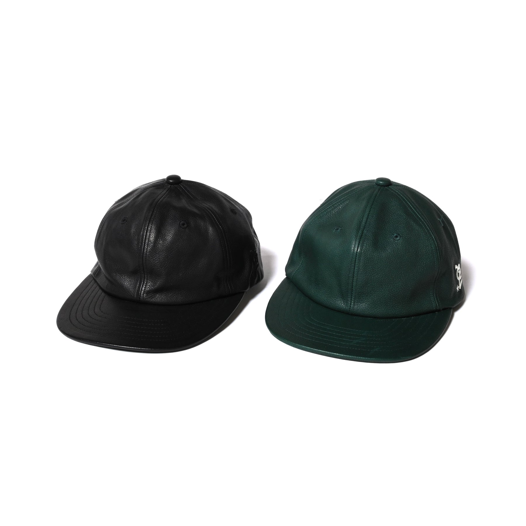 CALEE CAL LOGO LEATHER SOLID CAP (Black) CL-22AW071 公式通販